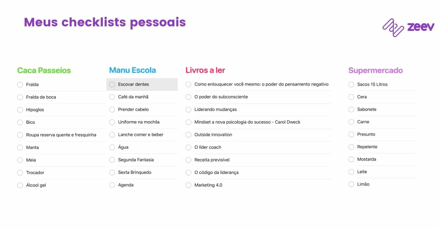 Checklist: Como fazer uma boa lista de verificação? Com exemplos