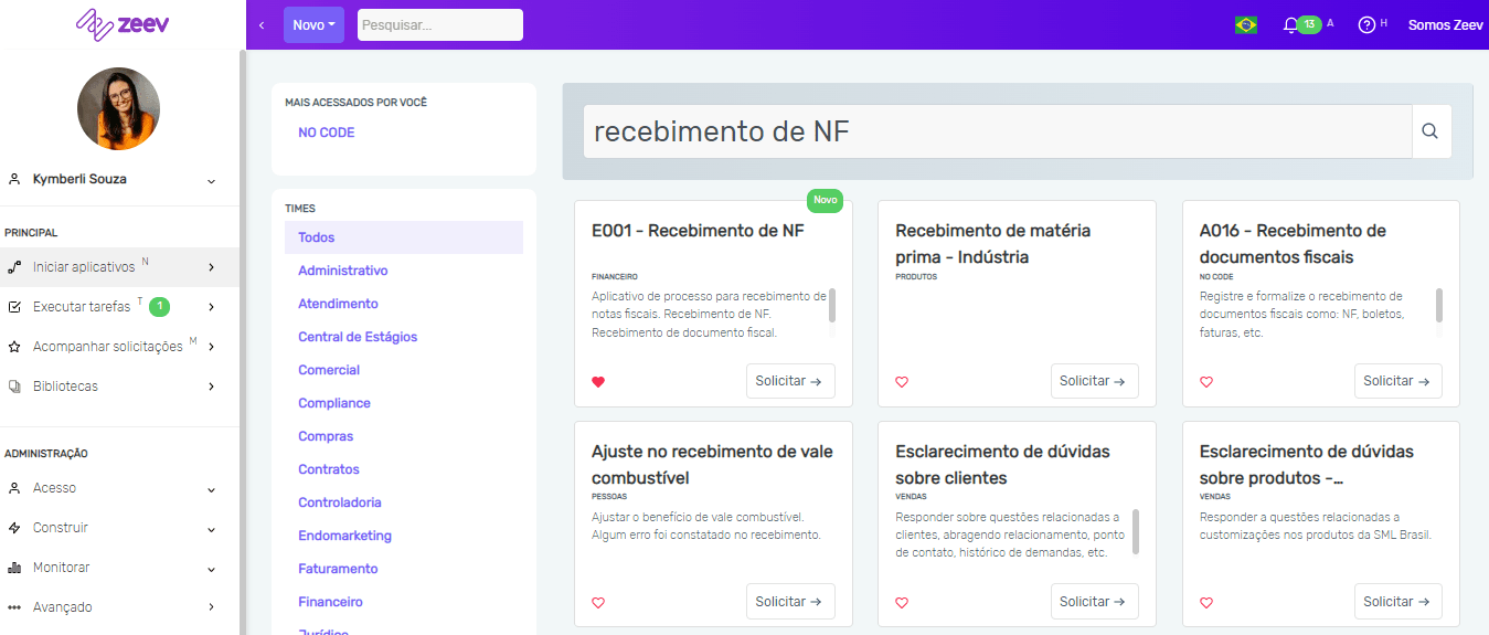 Conheça o modelador de processos do Zeev